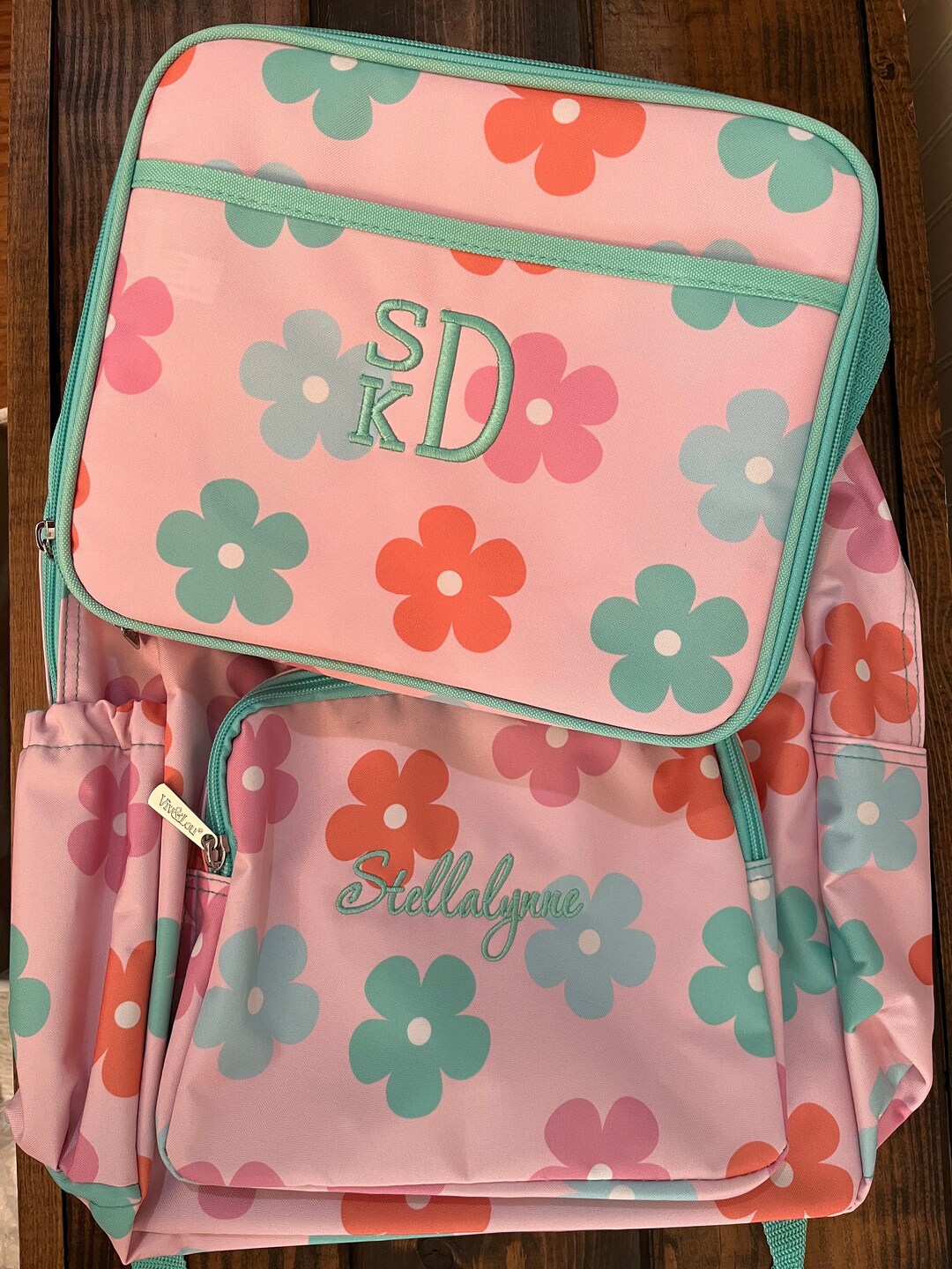 Monogrammed Lunch Box - Custom Lunch Box - Lunch Box - Lunch Tote - Etsy