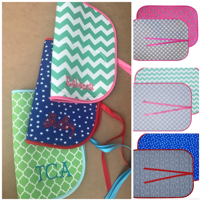 Monogrammed Swimsuit Saver Personalized Neoprene Pool Mat | Etsy