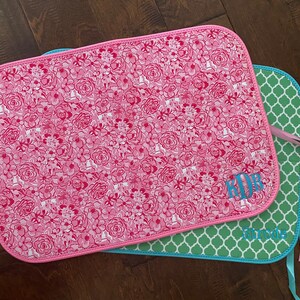 Monogrammed Swimsuit Saver, Personalized Neoprene Pool Mat, Pool Mat ...