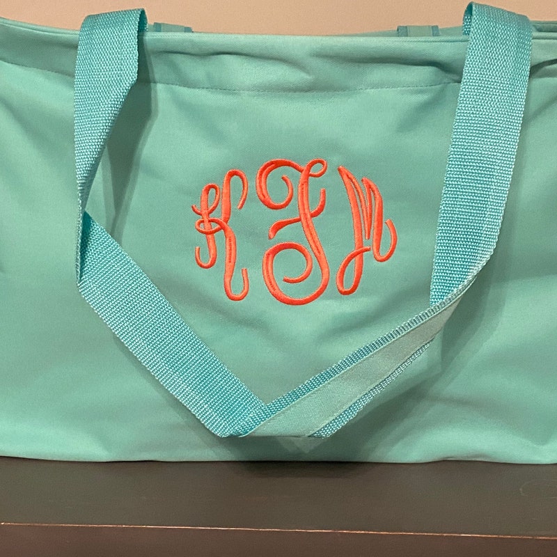 Monogram Beach Bag - Etsy