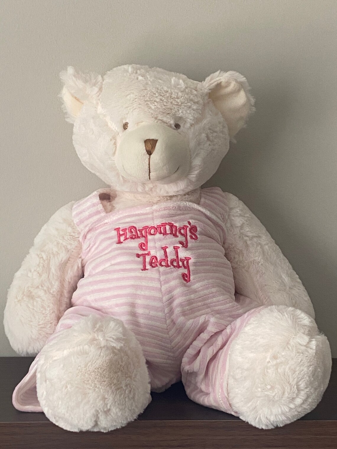 Personalized Teddy Bear/ Monogrammed Teddy Bear/ Plush Teddy - Etsy