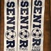 Personalized Senior Sash - Custom Senior Sports Sash - Cheer Sash ...