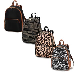 Monogrammed Backpack Purse/ Custom Backpack Purse/ Purse - Etsy