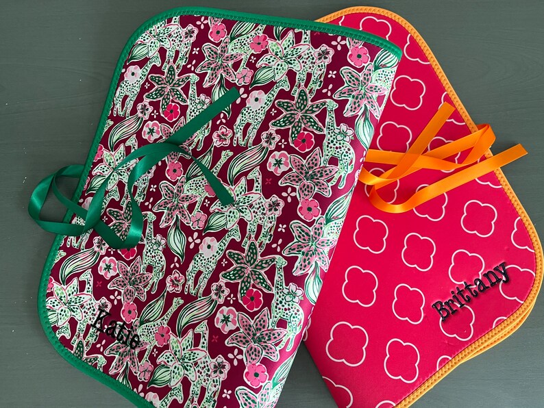 Monogrammed Swimsuit Saver Personalized Neoprene Pool Mat - Etsy