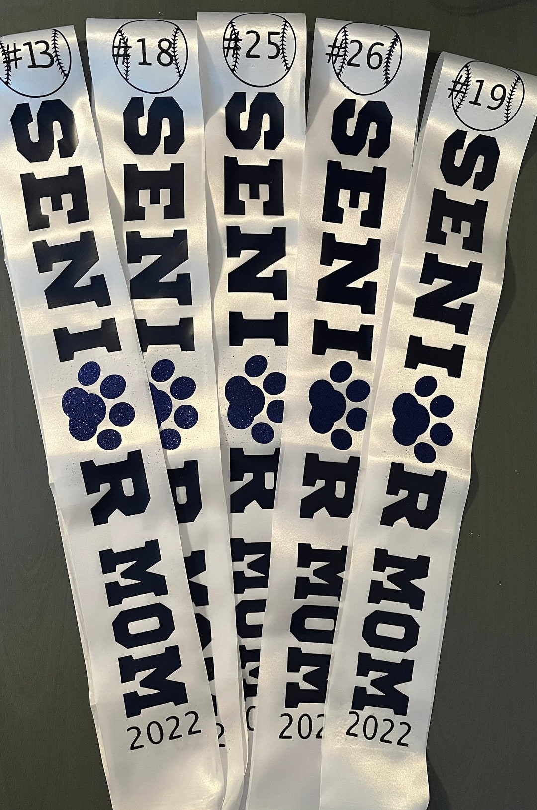 Senior Sashes, Graduation Year Sash, Senior Mom Sash, Senior Mom ...