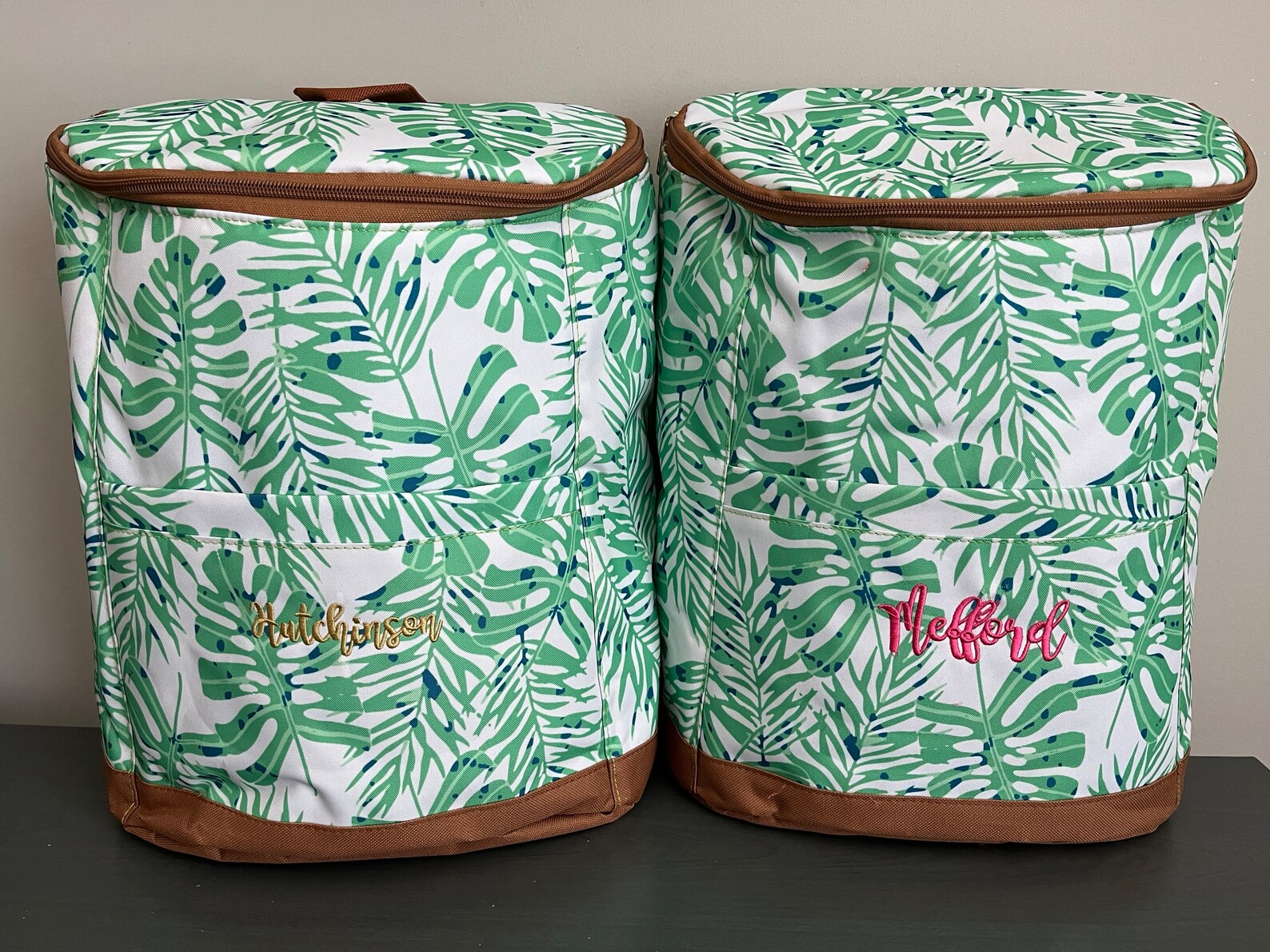 Monogrammed Backpack Cooler/ Insulated Backpack Cooler/ Cooler - Etsy