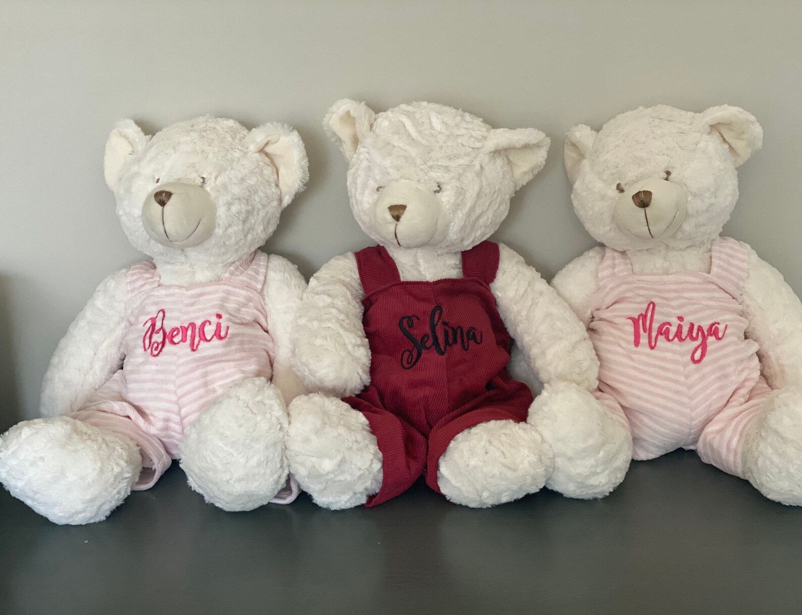 Personalized Teddy Bear/ Monogrammed Teddy Bear/ Plush Teddy - Etsy