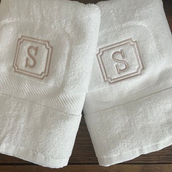 Monogrammed Towels - Etsy