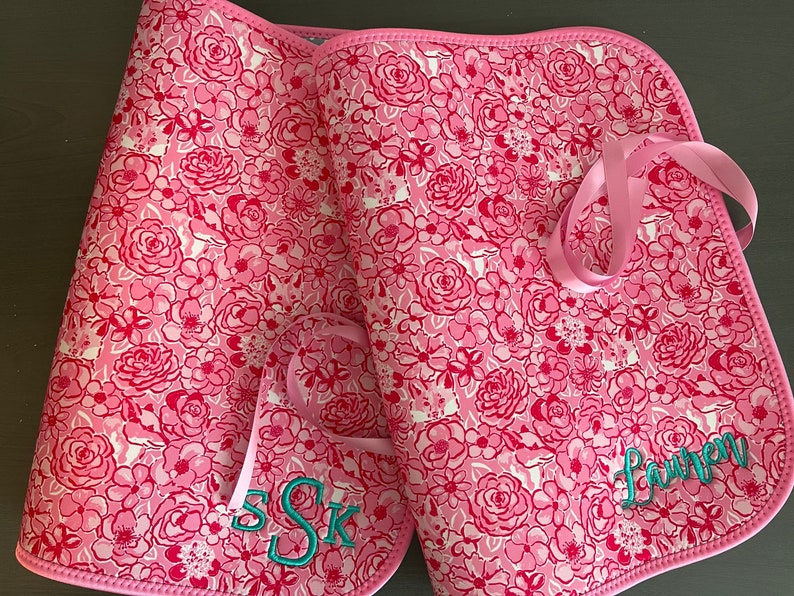 Monogrammed Swimsuit Saver Personalized Neoprene Pool Mat - Etsy