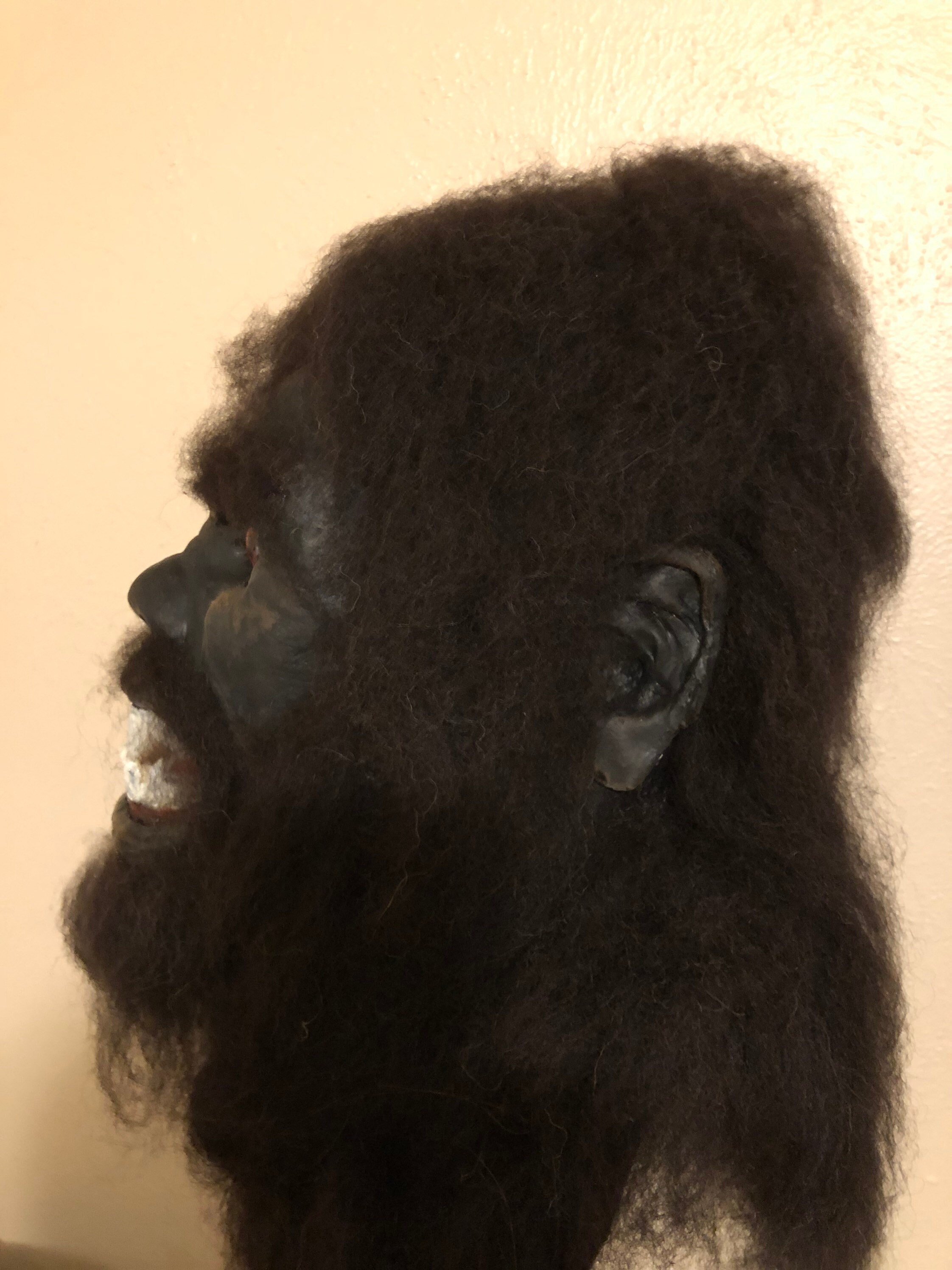 Bigfoot-wild Man Mask-prop Head - Etsy
