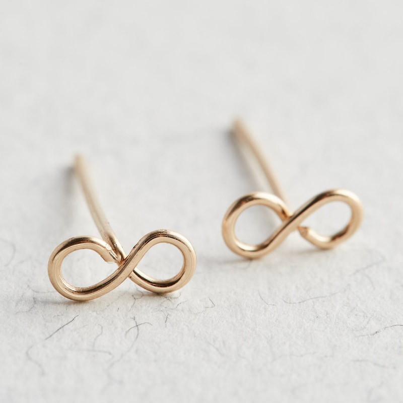Infinity Earring - Etsy