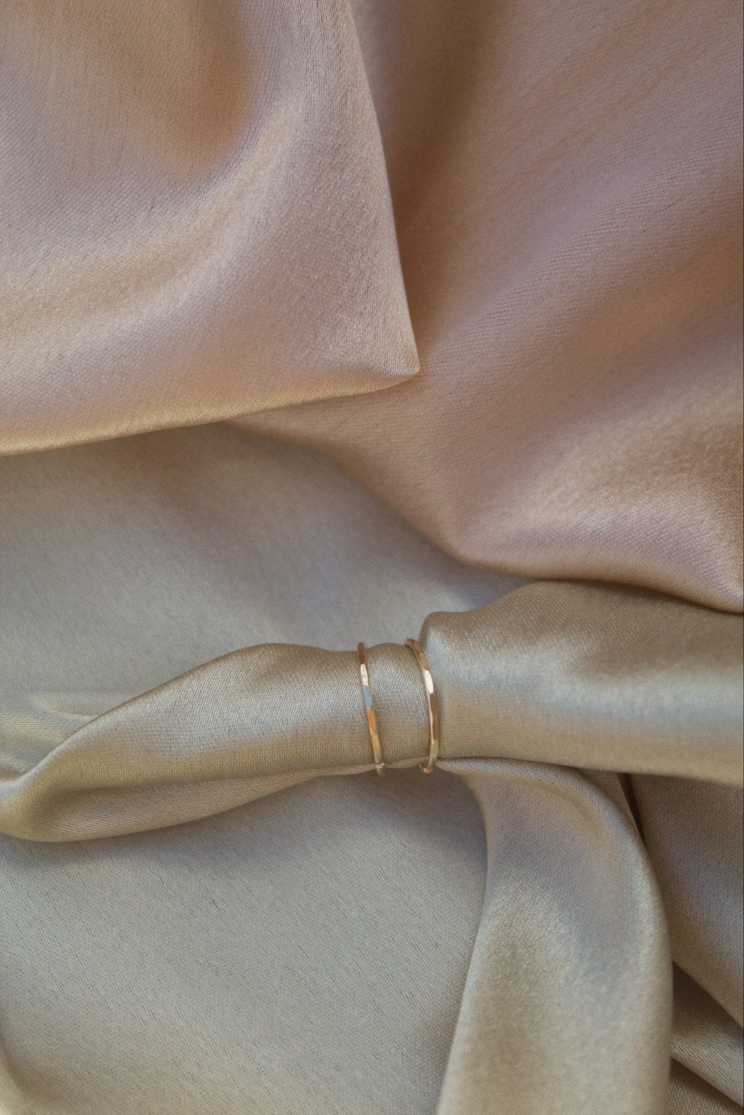 9k Solid Gold Sleeper Hoops, Mini Hoop Earrings, Minimalist Jewelry ...