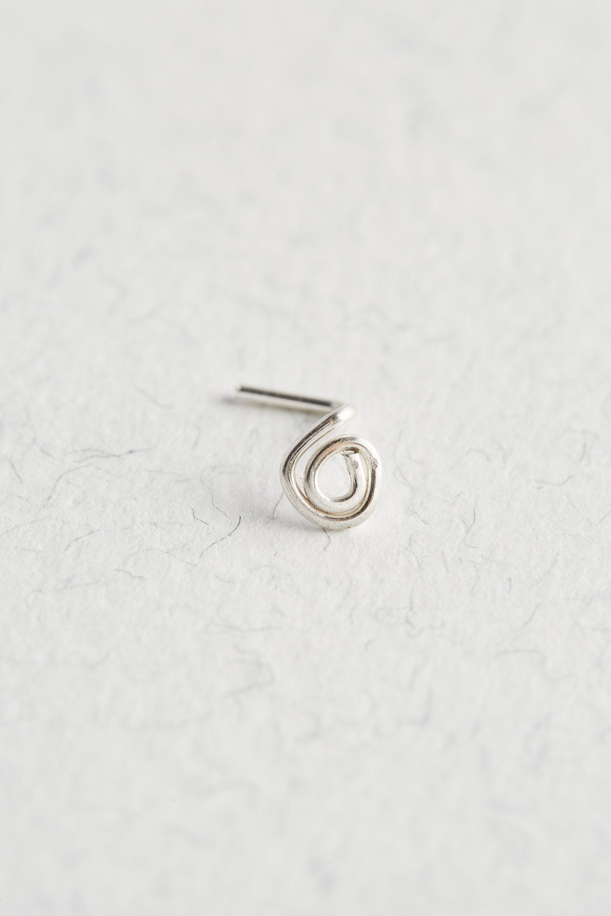 Silver Nose Stud, Sterling Silver Nose Stud, Nose Ring, Nose Stud, Nose ...