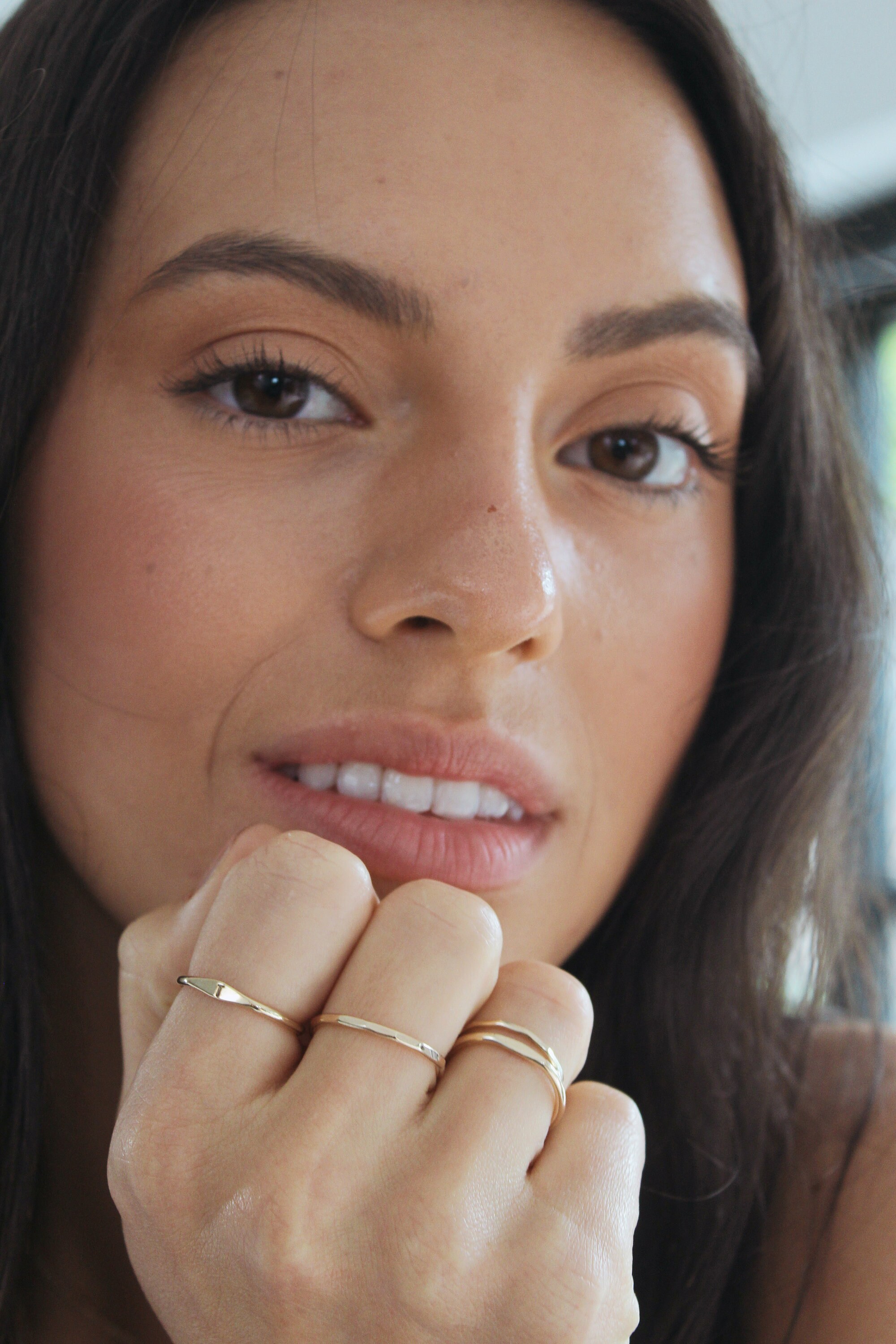 Gold Signet Ring Signet Ring Women Personalised Ring - Etsy