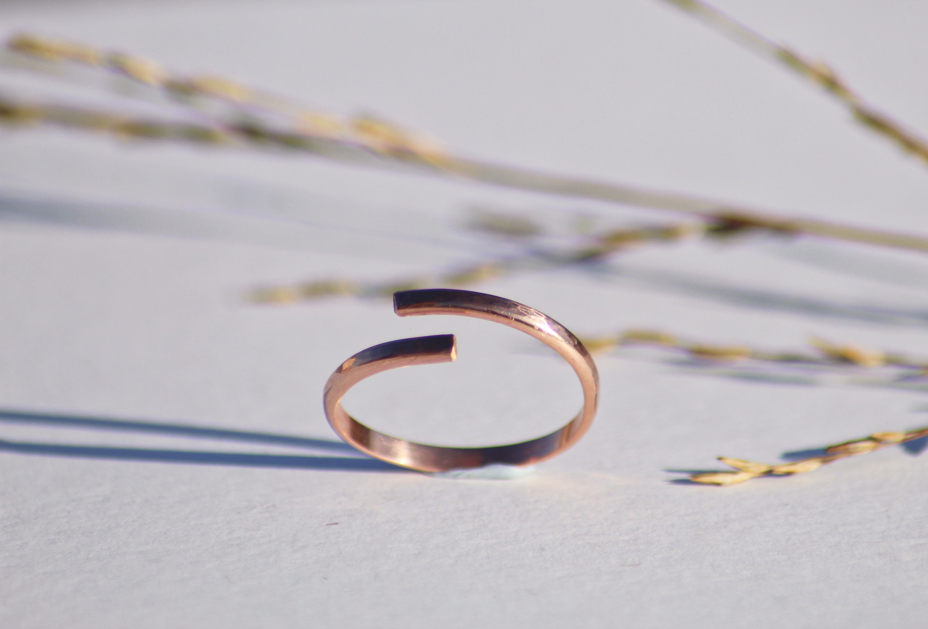 Rose Gold Ring Gold Ring Rings Rings for Women Adjustable | Etsy