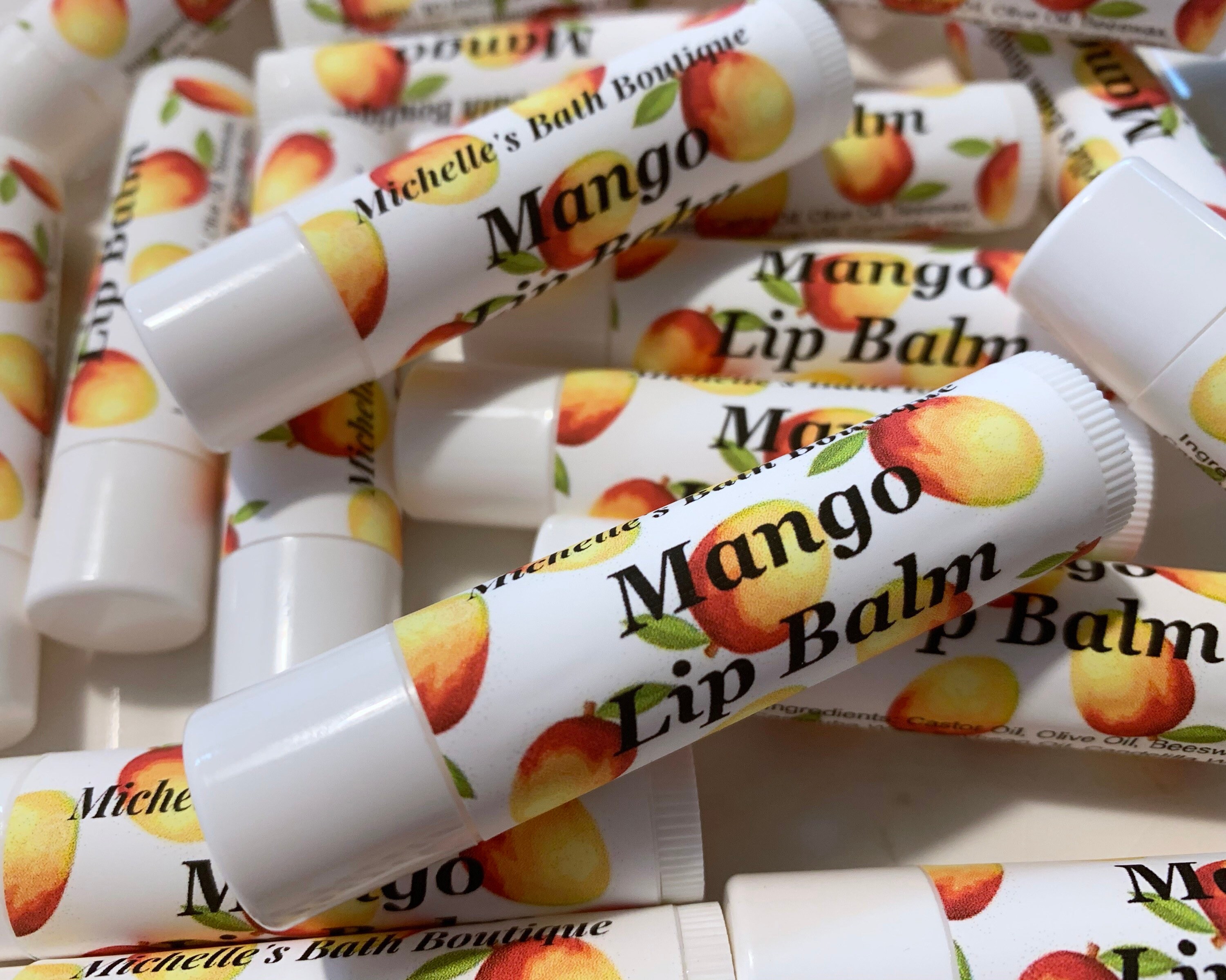 Mango Lip Balm - Etsy
