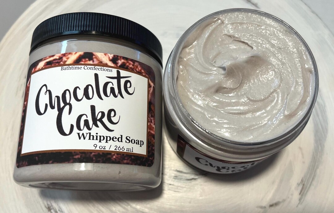 Chocolate Cake Whipped Soap, Shaving Cream - Etsy