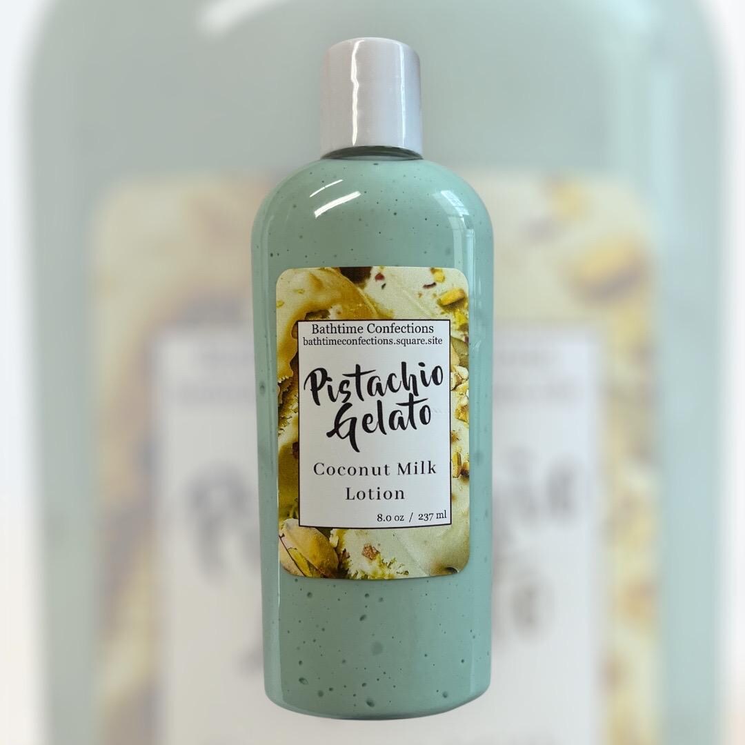 Pistachio Gelato Coconut Milk Lotion, Fragrance Type for *kayali Yum ...