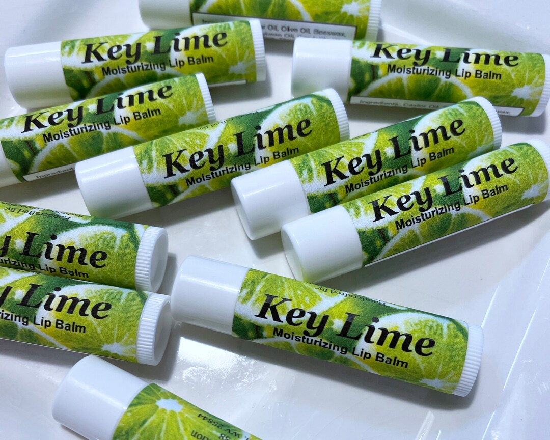 Key Lime Lip Balm - Etsy