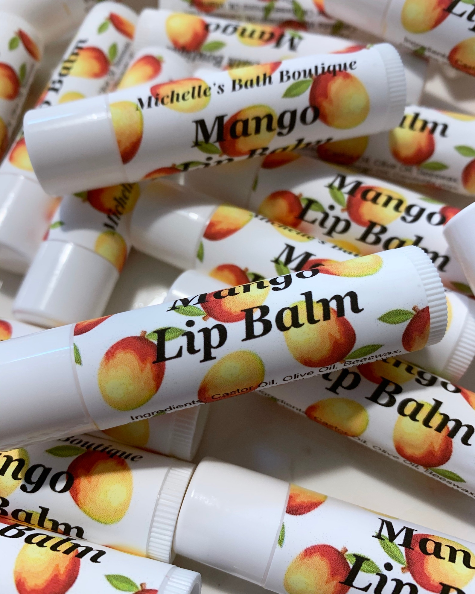 Mango Lip Balm | Etsy