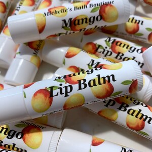 Mango Lip Balm | Etsy