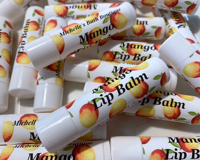 Mango Lip Balm | Etsy