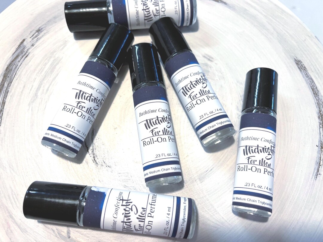 Midnight for Men Roll on Cologne - Etsy