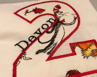 Dr Seuss Number - Etsy