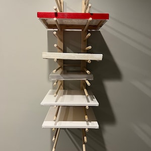 Wall Mount Art Storage Rack / Drying Rack - 36” X 8” - Storage for ...