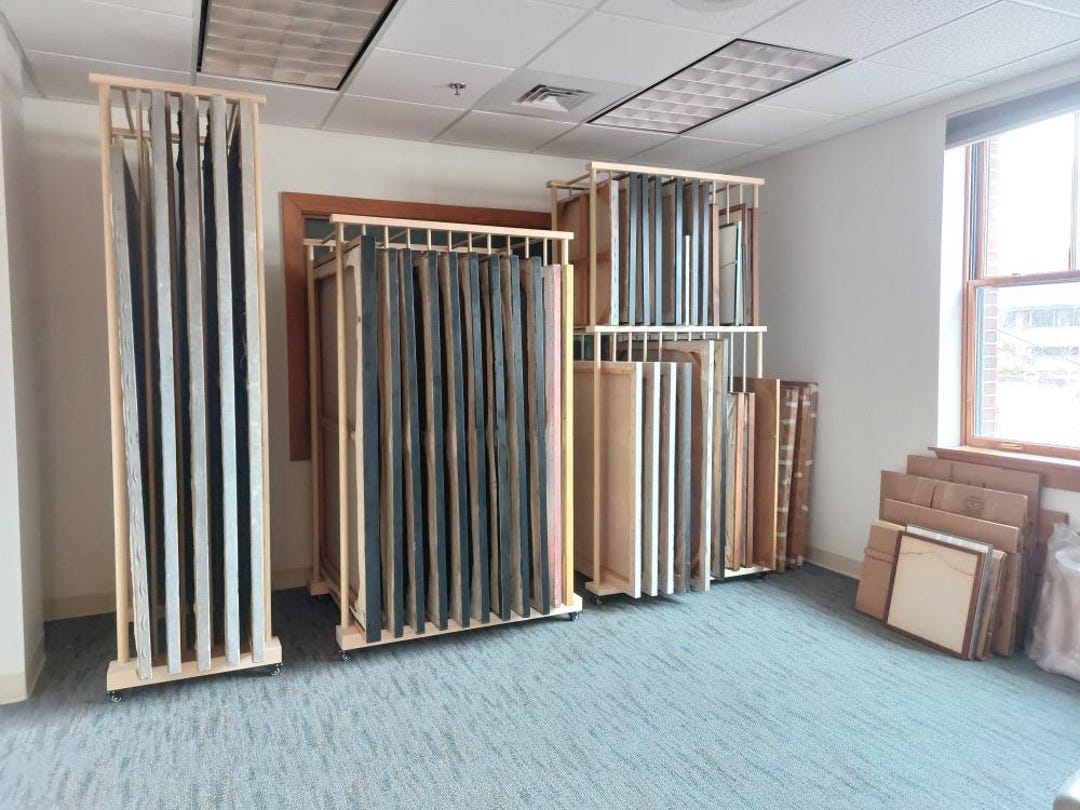 Custom Art Storage Racks - Contact for Custom Order - Racks to Hold ...