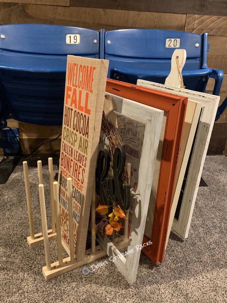 Adjustable Art Storage Rack for Framed Art Picture Frame - Etsy