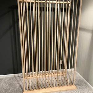 Large Art Canvas Storage - Enclosed Art Storage Rack / Art Storage Cart ...