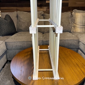 Small Two Tier Art Storage Rack - 24" Long X 8" Wide - - Etsy