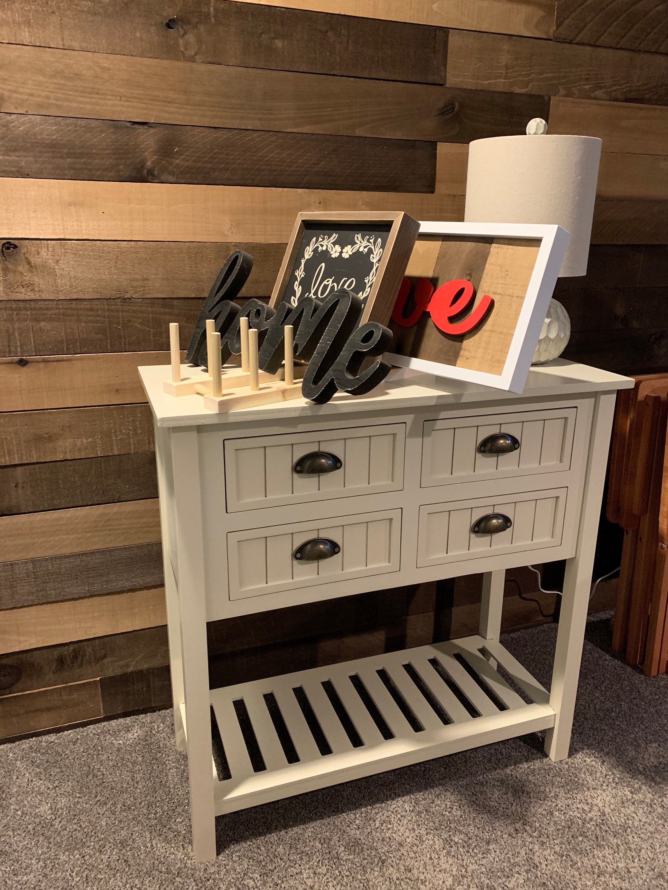 Wooden Dowel Storage Rack Plate Rack Framed Art Picture | Etsy