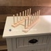 Wooden Dowel Storage Rack - Framed Art, Picture Frame, Plate Rack ...