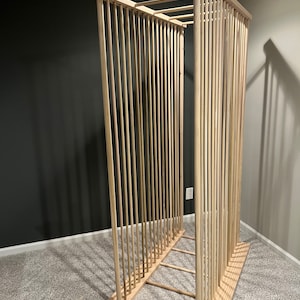 Large Art Canvas Storage - Enclosed Art Storage Rack / Art Storage Cart ...