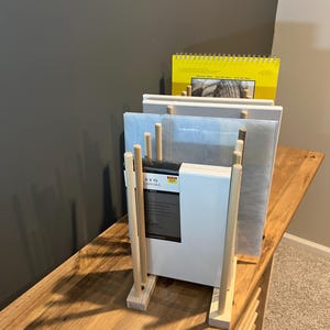 Adjustable Art Storage Rack for Framed Art, Picture Frame, Canvas ...