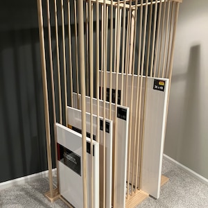 Large Art Canvas Storage - Enclosed Art Storage Rack / Art Storage Cart ...