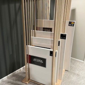 Large Art Canvas Storage - Enclosed Art Storage Rack / Art Storage Cart ...