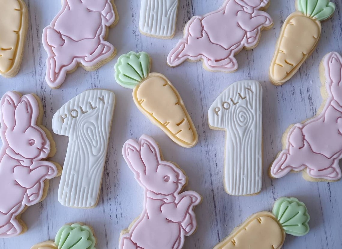 Peter Rabbit Biscuits/ Letterbox Cookies/ Peter Rabbit / - Etsy UK