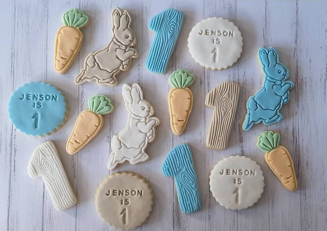 Peter Rabbit Biscuits/ Letterbox Cookies/ Peter Rabbit / - Etsy UK