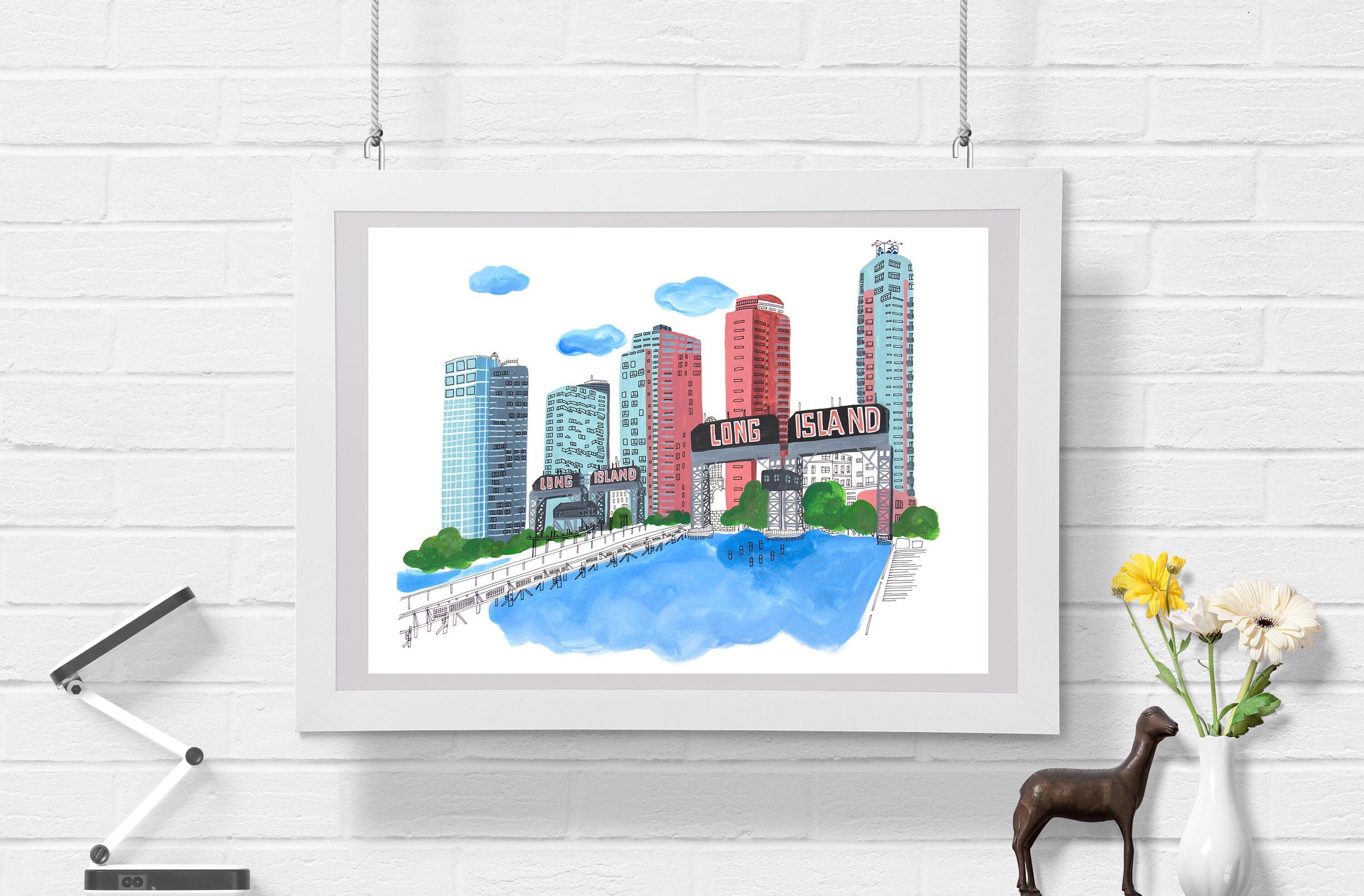 Long Island City, Queens, New York | Original Fine Art Print, Signed by ...
