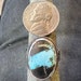 Hand Forged, Sterling Silver, Blue Moon Turquoise, Ring,size 9 1/2 - Etsy