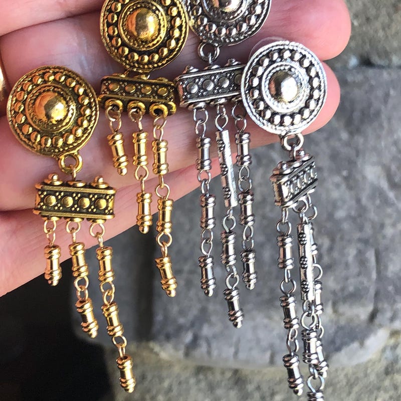 Ancient Roman Gold Earrings - Etsy
