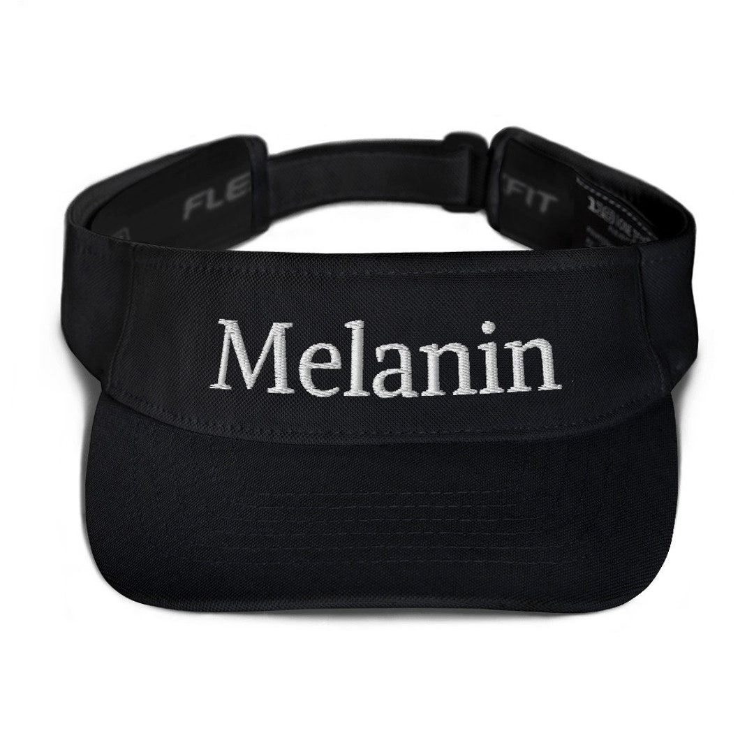 Melanin Unisex Visor - Melanin Magic, Black Excellence Hat, Melanin ...