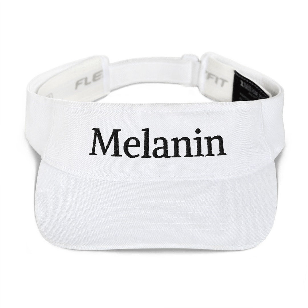 Melanin Unisex Visor - Melanin Magic, Black Excellence Hat, Melanin ...
