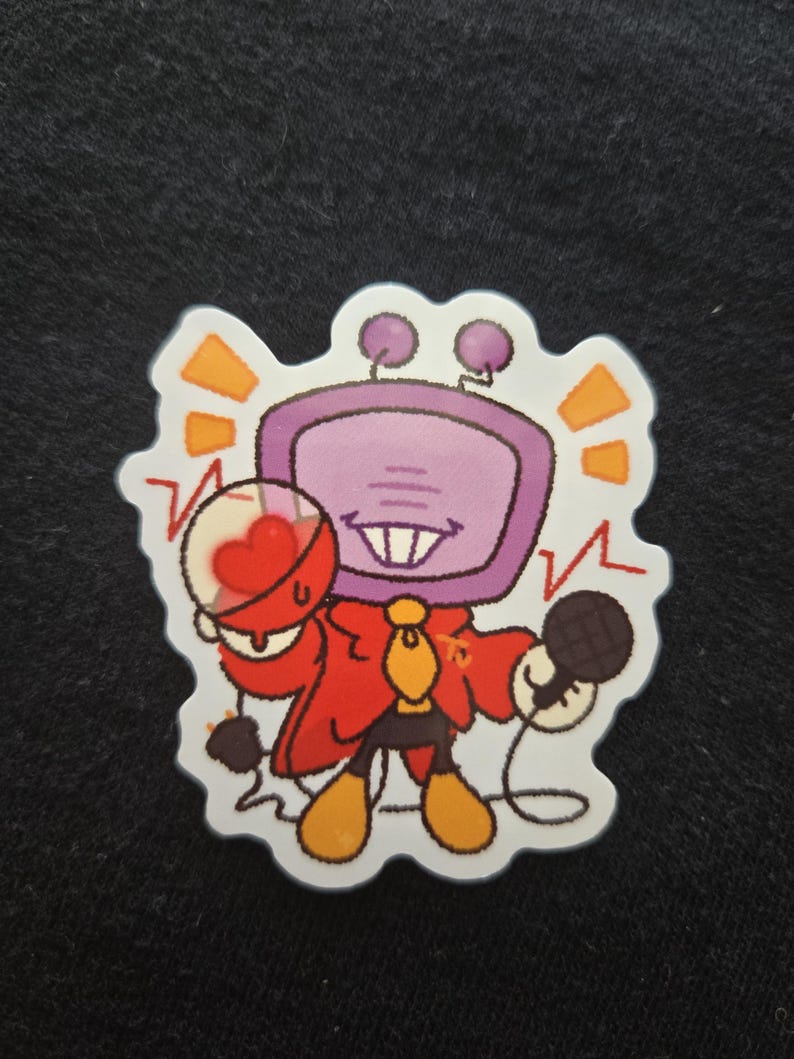 Silly TV Stickers - Etsy
