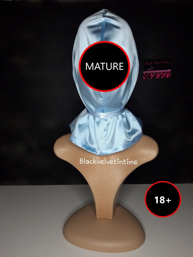 Bondage Hood, Sensory Deprivation, Bdsm-gear, Gimp Mask,timeout Mask ...