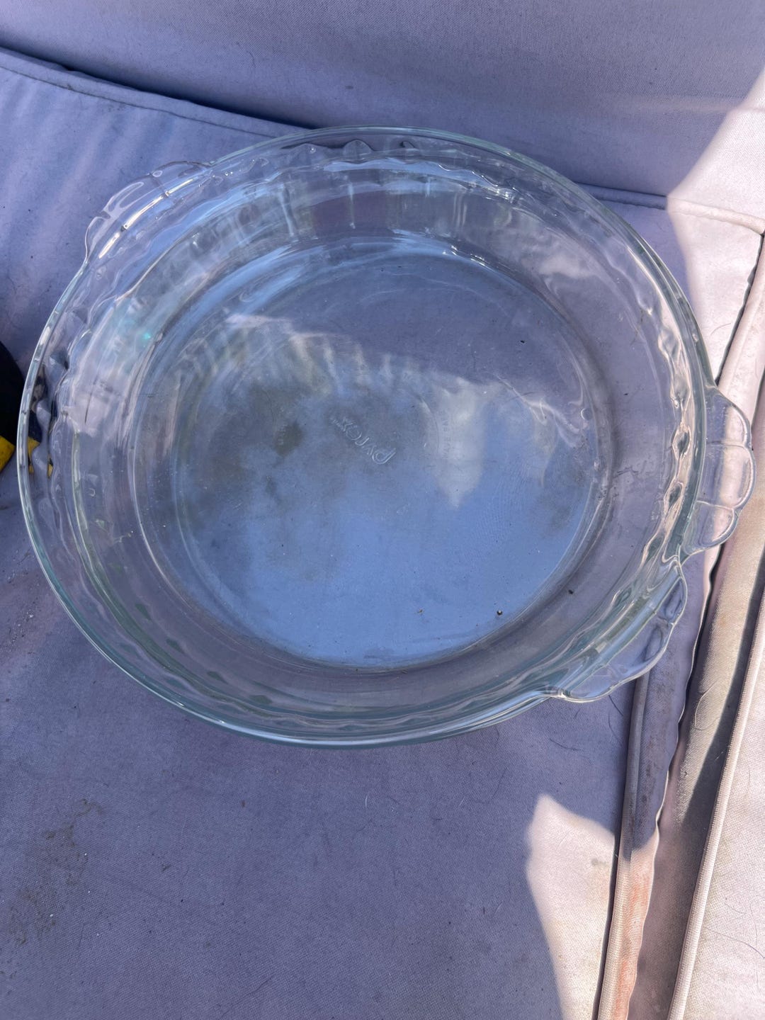 Set of 2 Vintage Pyrex Pie Plates Glass 10 Inch - Etsy
