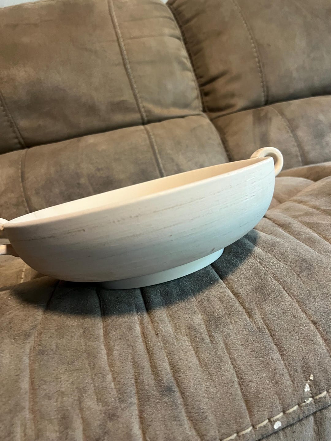 9 Inch Ceramic Distressed Bowl - Etsy